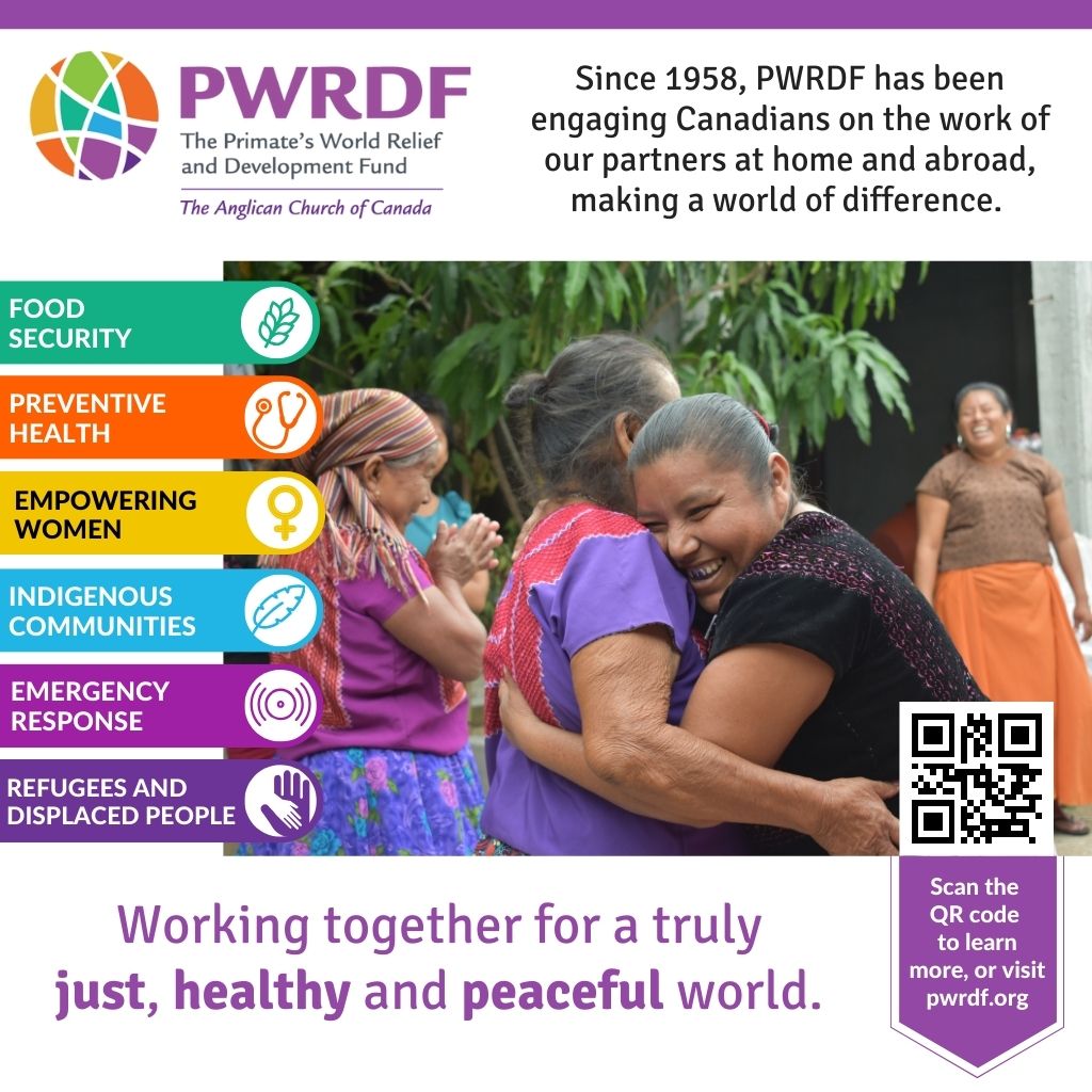 Silver Sponsor: PWRDF - National Worship Conference